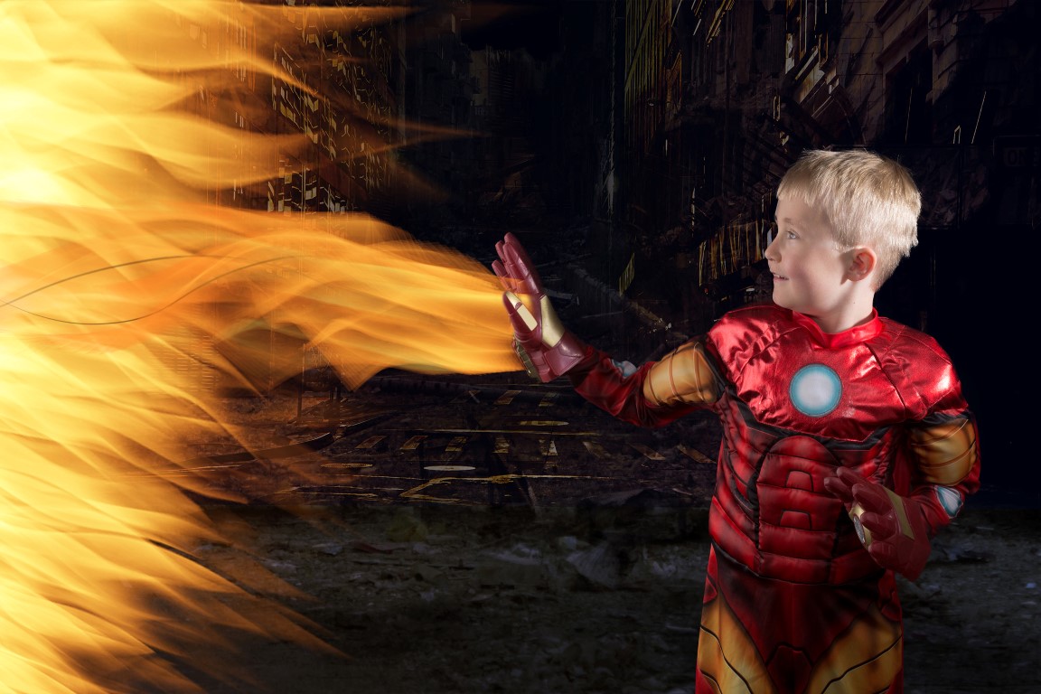 17 Red Frog Studio Photography Iron Man styled superhero portrait of a ...